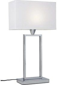 Cottex B2821K - Stolní lampa KENSINGTON 1xE14/40W/230V stříbrná B2821K