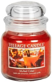 VILLAGE CANDLE Vonná svíčka - Svařený jablečný mošt Doba hoření: 105 hodin