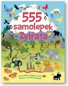 Svojtka  Co. 555 samolepek - Zvířata / Samolepková kniha / 555 samolep