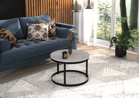 ADRK Furniture Konferenční stolek RINEN CT-RNN-B-BE