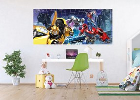 Dětská vliesová fototapeta na zed' Transformers Vzhůru do Boje | 170 x 75 cm | DFTDNH5525