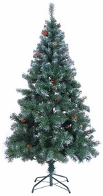 InternetovaZahrada - Umělý vánoční stromeček 180 cm se sněhem