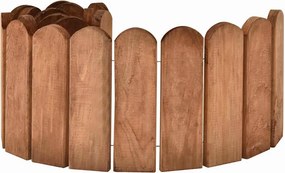 Trávníkové lemy 3 ks 120 cm impregnované borové dřevo 3053645