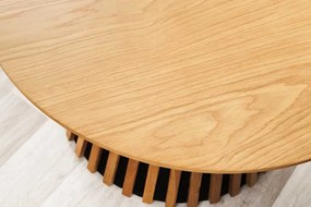 Konferenční stolek Wadeline 70 cm dubová dýha