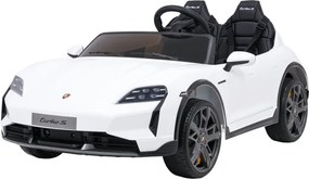 Elektrické autíčko Porsche Taycan Turbo S bílé