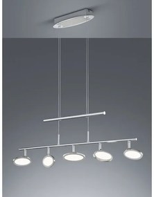 Trio - LED Lustr na lanku DUELLANT 5xLED/4,3W/230V