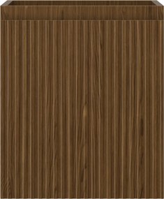 Mexen Rivel, koupelnová skříňka 40 cm, 1 zásuvka, drážkovaná, ořech, 91A20-04047-1-BF86