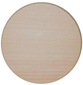Kulatý podtácek pod hrnek či skleničku, pr. 9 cm, bukové dřevo