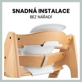 Hauck Sedátko 6-24m pro židličky Alpha+/Beta+, plast bílá