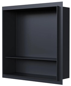 Zápustná police, nika NT303010X s poličkou - nerezová ocel30 x 30 x 10 cm