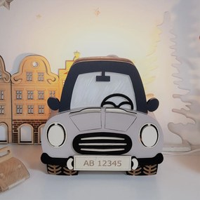 Makuto Art Lampa do dětského pokoje AUTO Zvolte variantu: Osvětlení za autem