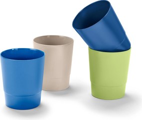 Tchibo - Plastové kelímky na pití, 4 ks