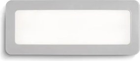 RED R11951 RENO SQ DR přisazená šedá 230V LED 5W IP65 3000K - RED - DESIGN RENDL