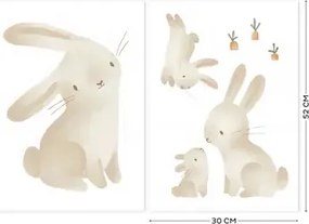 Little Dutch Samolepky na zeď Baby Bunny