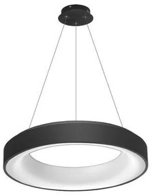 AZZ AZ2728 LED Závěsné svítidlo Azzardo Sovana Pendant 55 CCT black Dimm AZ2728 50W 2750lm 3000K-6500K IP20 55cm stmívatelné černé - AZZARDO