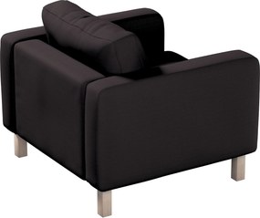 Potah na křeslo IKEA Karlstad, krátký barva šedá