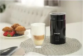 SENCOR SMF 2031BK černá / Napěňovač mléka / 500W / 300ml