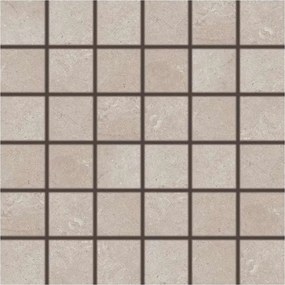 RAKO Limestone - Mozaika 30x30 cm, béžovošedá, reliéf DDM06802