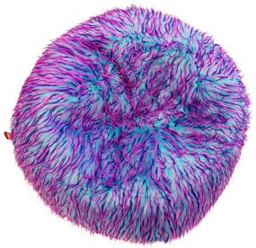 BeanBag Sedací vak Shaggy Multicolor pink-violet-blue