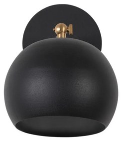 Nástěnná lampa Sivani IV černá
