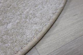 Vopi koberce Kusový koberec Capri Lux cream kruh - 120x120 (průměr) kruh cm