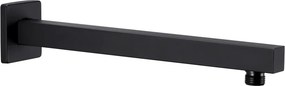 Podpůrné rameno do sprchy hranol nerezová ocel 201 černé 30 cm 147731