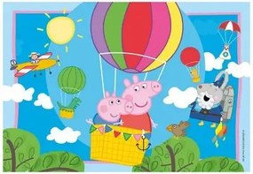 Ravensburger - Puzzle - Prasátko Peppa: Peppino dobrodružství 2v1 / 2x