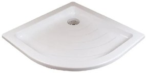 Ravak Kaskada - Sprchová vanička, 910x910 mm, AntiBac, bílá A207001320