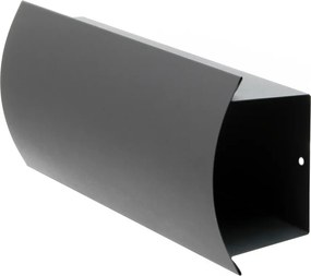 Poštovní schránka Wiltec – 320 × 80 × 140 mm, antracitová (60176)
