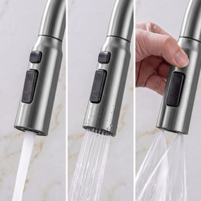 Rea, Multifunkční ocelový dřez 10 v 1 REA Alonzo Brush Nickel, ZLE-06420