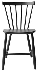 Židle z bukového masivu J46 černý lak
