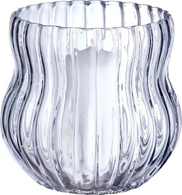 PEARL Lucerna skleněná 14 cm - čirá