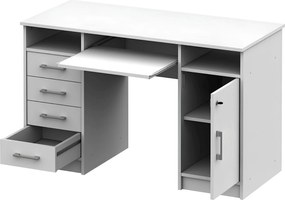 PC stůl, bílá, B9 NEW
