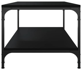 Konferenční stolek černý 100x50x40 cm kompozitní dřevo - Default Title