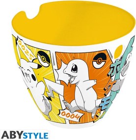Set ramen misky a hůlek Abysse Corp Pokémon - Starters Manga Vícebarevná