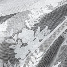 ZÁCLONA NA KROUŽCÍCH TALINA 300 CM X 250 CM CM VZOROVANÁ