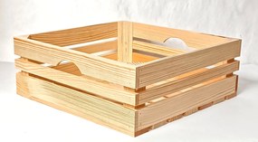 Dřevěná bedýnka 40x40x20 cm