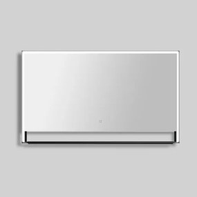 Zrcadlo se senzorem SAT 120x70 cm černá SATZPOL70120CE