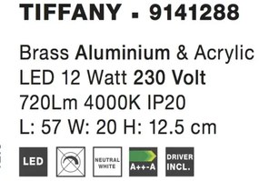 LED nástěnné svítidlo Tiffany