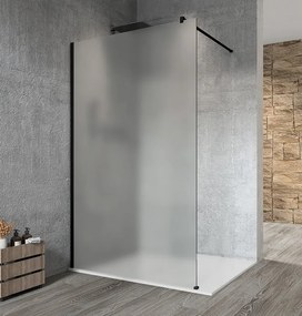 Gelco Gelco, VARIO BLACK jednodílná sprchová zástěna pro instalaci ke zdi, matné sklo, 1200 mm, GX1412GX1014