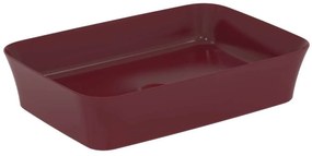 Ideal Standard Ipalyss - Umyvadlo na desku, 55x38 cm, bez přepadu, Pomegranate E2076V6