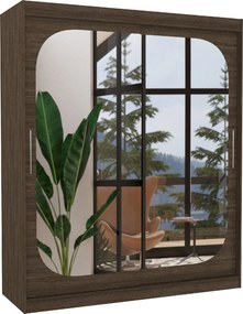 ADRK Furniture Posuvná skříň s zrcadlem ARIZONA 180 ADRK-SW-ARI-CH-180