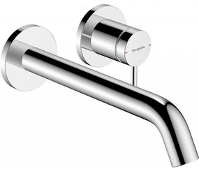 Hansgrohe Tecturis S - Páková umyvadlová baterie EcoSmart+ pod omítku s výtokem 225 mm, chrom 73351000