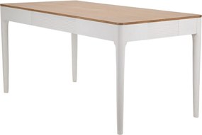 Designový jídelní stůl Gerlinde 180 cm bílý
