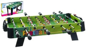 Kopaná/Fotbal společenská hra 71x36cm dřevo kovová táhla s počítadlem v krabici 67x7x36cm