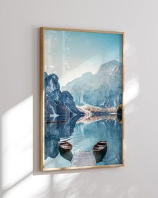 Oboustranný plakát Horský Klid / Poklidné Hory | 30 x 42 cm | DP351309