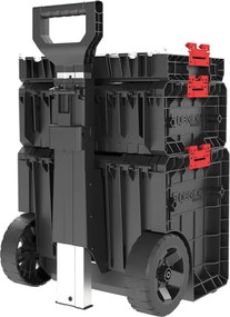 Mobilní dílenská sada Qbrick System PRO: nářaďový vozík, toolbox a organizér 100