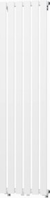 Gamma Vertical, topné těleso 450x1600 mm, 776 W, bílá matná, GMA-VERT-16045-WH
