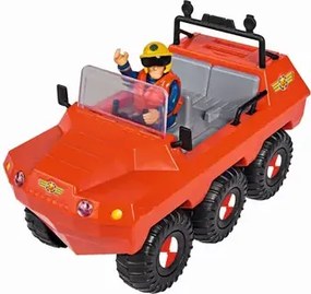 SIMBA Hasičské auto Hydrus / Hasič Sam / obojživelné vozidlo / s figur