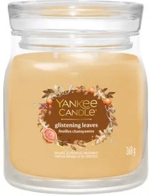 Yankee Candle vonná svíčka Signature Glistening Leaves 368 g